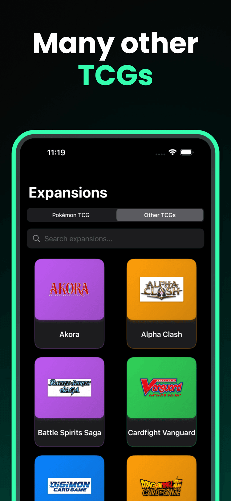 TCG Card Scanner - AI-Powered Trading Card Identification